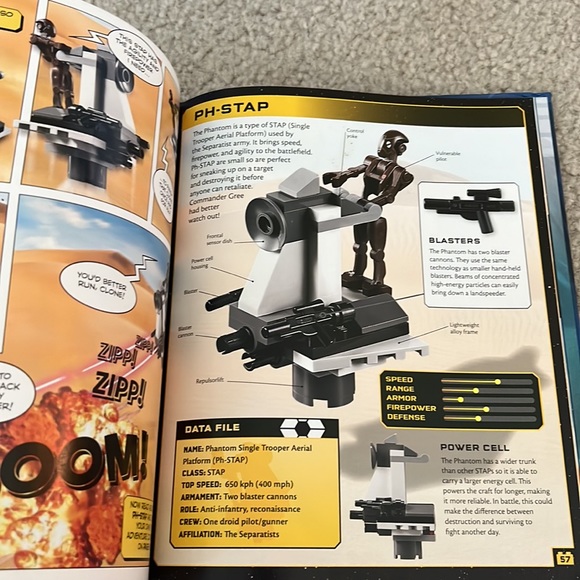 Lego | Other | Lego Star Wars Brickmaster Book Battle For The Stolen ...
